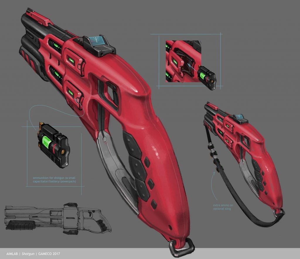 Aim Lab - Game Art outsourcing - GamecoStudios